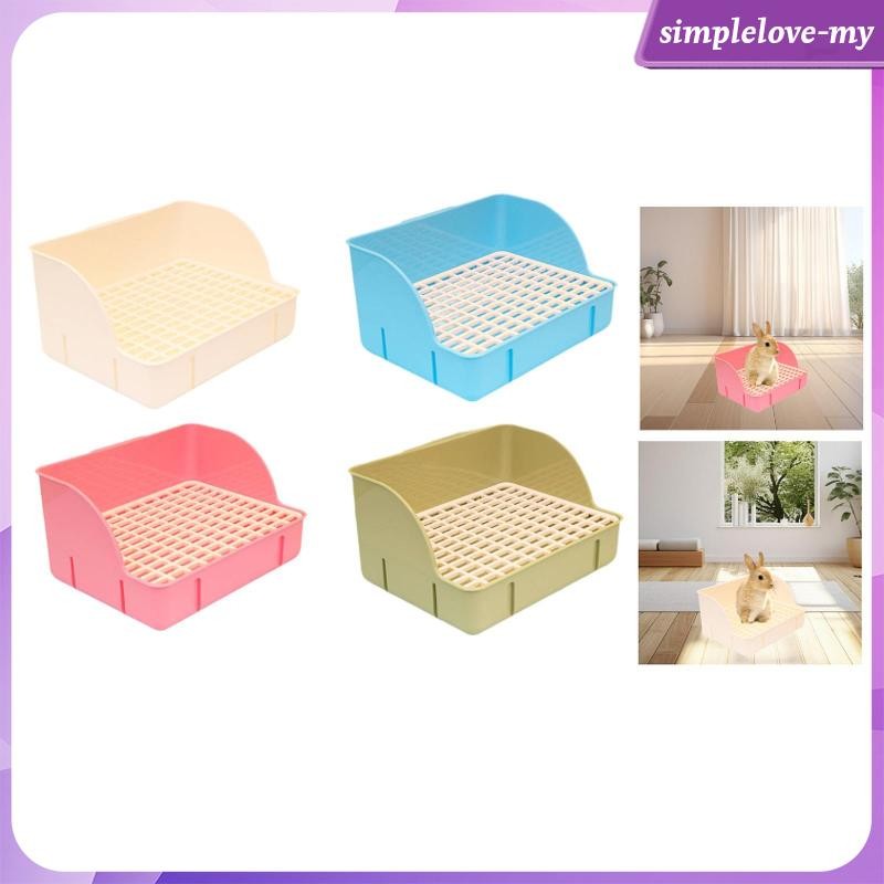 [SimpleloveMY] Rabbit Litter Pan for Cage Cage Toilet Bedding Box for ...
