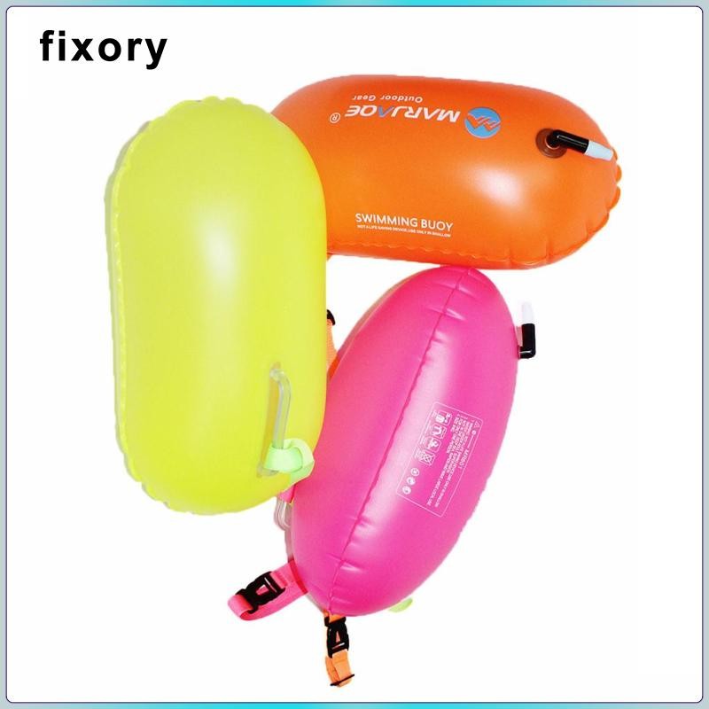 fixory Inflatable Swim Buoy Tow Float Inflated Device for Water Sport ...