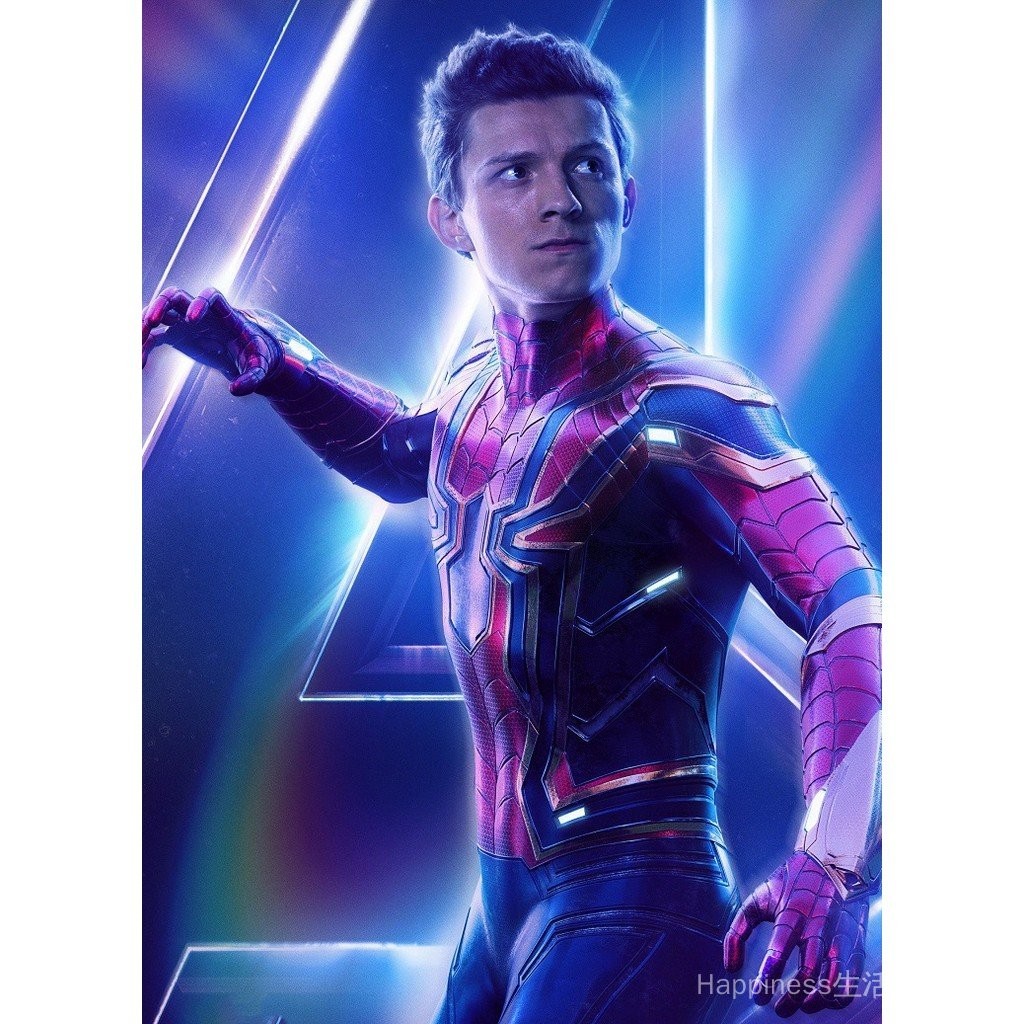 24 Hours Delivery Avengers 3: War Iron Iron Spider-Man One-Piece Tight ...