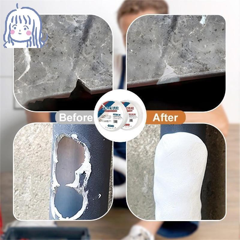 Heavy-Duty Iron Mud Adhesive for Repairs, Plastic Steel Repair Mud Iron ...