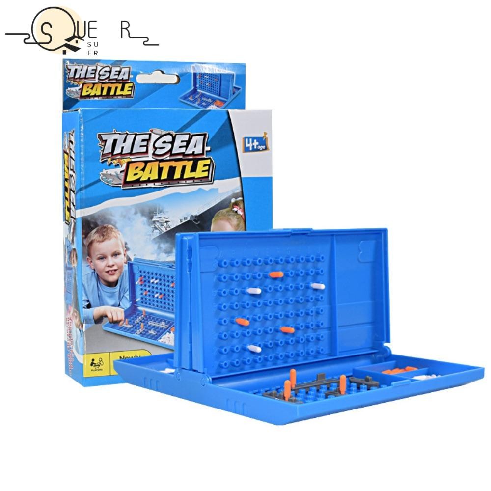 SUEREN Battleship Board Game, Traditional Educational Naval Chess Game ...