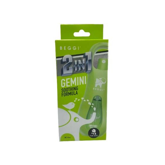 BEGGI 2 IN 1 GEMINI SOOTHING FORMULA 45ML (EXP 08/2025) | Shopee Malaysia