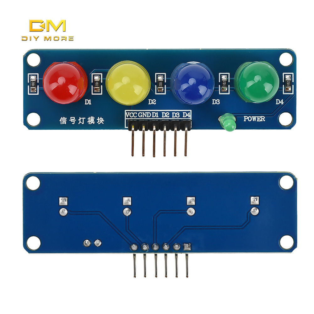 DIYMORE DC 3.3-5V ST009 Four Position Led Module, Led Signal Light ...