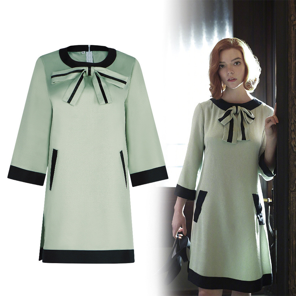 The Queen's Gambit Elizabeth Beth Harmon cosplay costumes BML2 | Shopee Malaysia