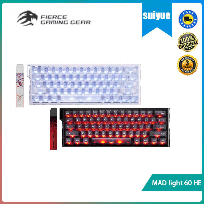 Madcatz MAD light 60 HE is an all-aluminum gaming and e-sports magnetic ...