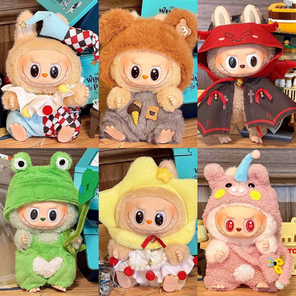 Labubu Sit Party Outfit Blind Box 1st 2nd Gen Clothes | Shopee Malaysia