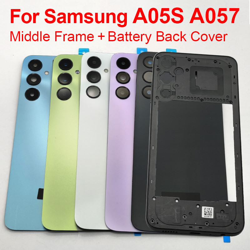 A05S Housing Middle Frame For Samsung Galaxy A05s A057F Battery Cover ...