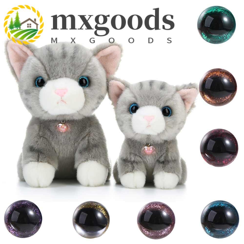 MXGOODS Safety Eyes for Amigurumi, 12mm Stuffed Animal Eyes Safety Eyes for Crochet, 3D Diy ...