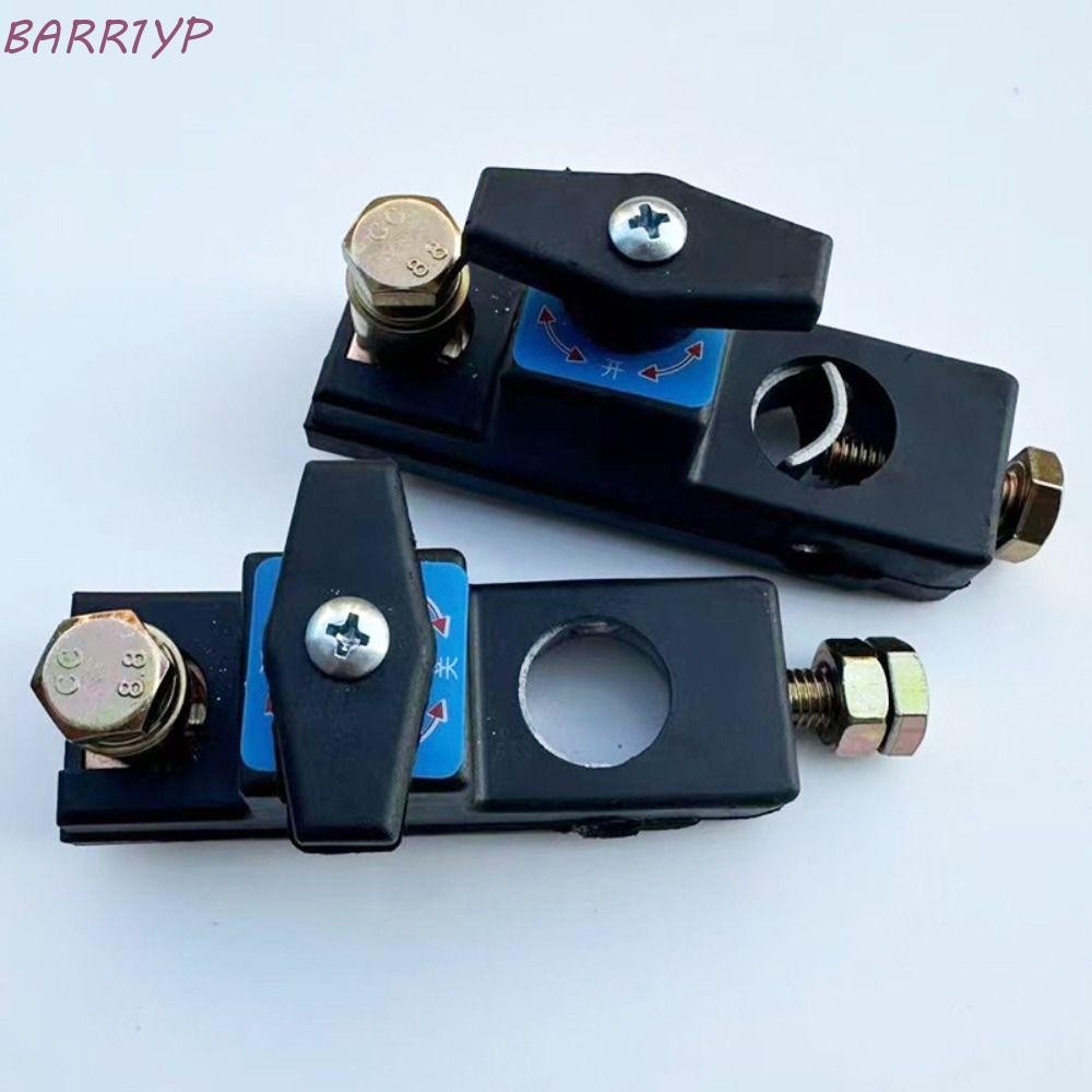 BARR1YP Car Battery Disconnect Switch, 12V/24V Quick Cut-off Anti-leakage Switch, Battery Cut ...