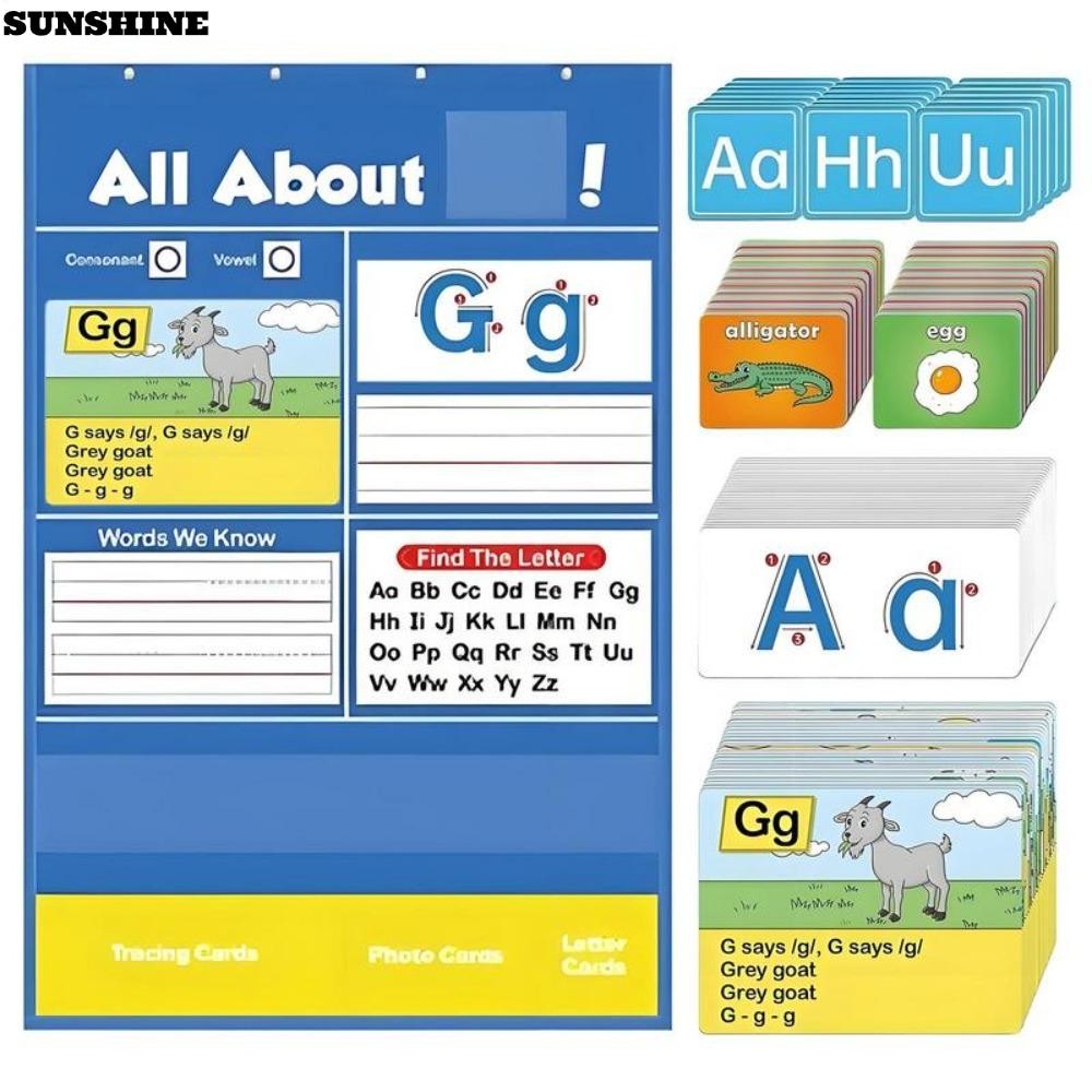 SUNSHINE Letter Handwriting Practice Tool, Pocket Design Homeschool ...