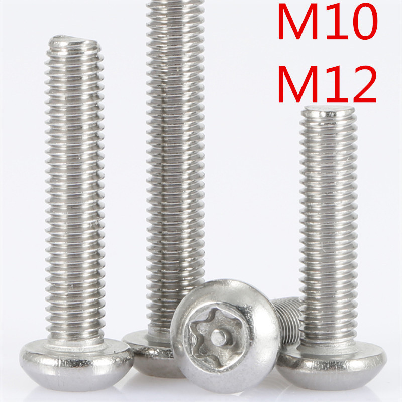 304 Stainless Steel Inner Torx Anti-Theft Screw M10 with Column Core ...