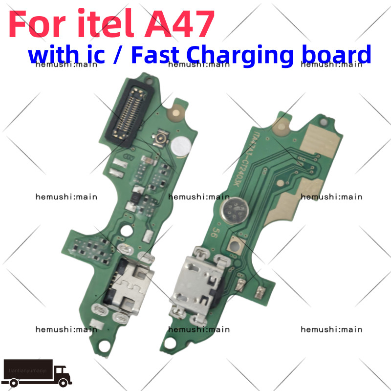USB Charging charger port board for itel A47 Mainboard Flex USB Port ...