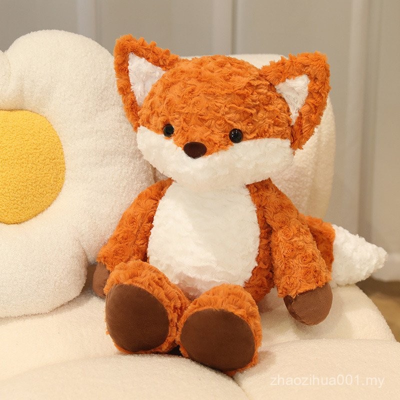 Mainan Mewah Fox Lari yang Comel, Anak Patung Fox Kecil Berlari, Bantal ...
