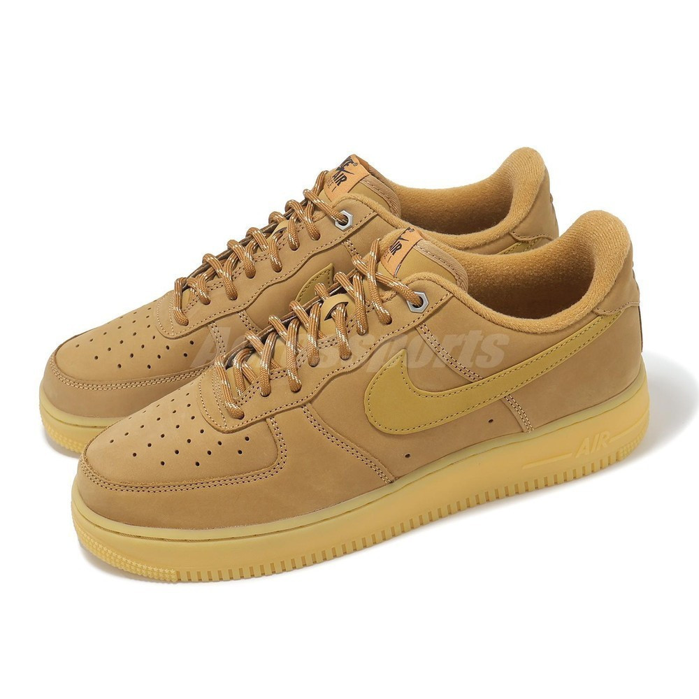 Air Force 1 07 WB 2022 AF1 Flax Wheat Gum Men Casual Lifestyle CJ9179 ...