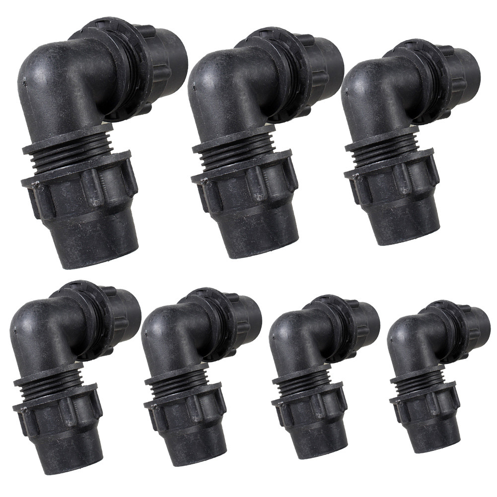 PP-Fitting Screw PE Pipe Drinking Water Clamp Connector 20 25 32 40 50 ...