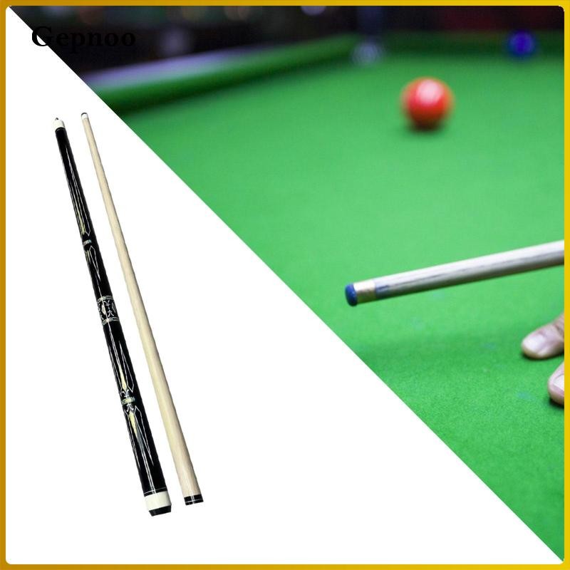 Gepnoo Pool Cue Wooden Punch Cue Lightweight Professional Split ...