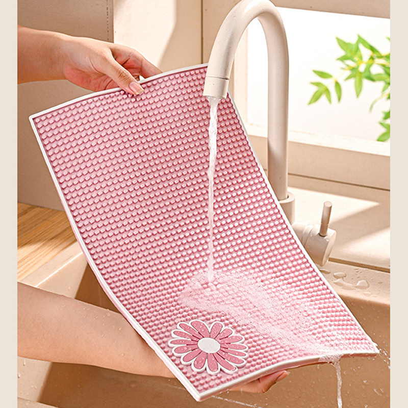 1pc Multifunctional Heat Resistant Tableware Dishwasher Mat Bar Coffee ...