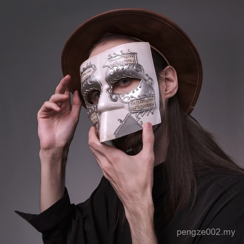 Mask Singer Mask Performance Mask bauta Mask Bride Can Sing Black Evil ...