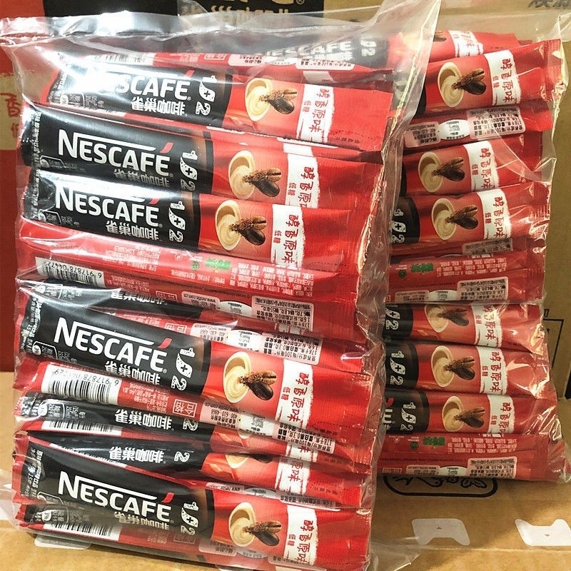 Nestle Coffee Bars 1+2 Original Instant Coffee Powder 3 Bars 10 Bars ...