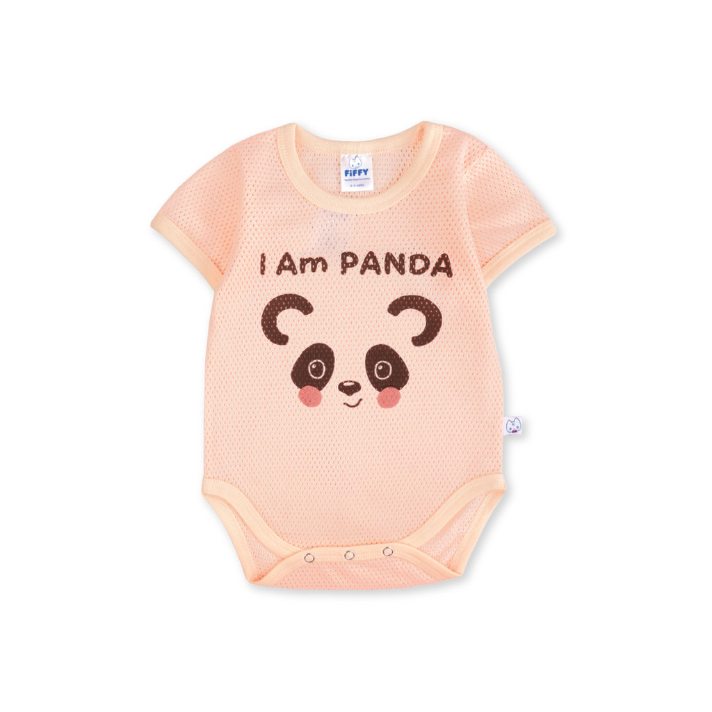 FIFFY BAJU BAYI I AM PANDA ROMPER (3625500) | Shopee Malaysia