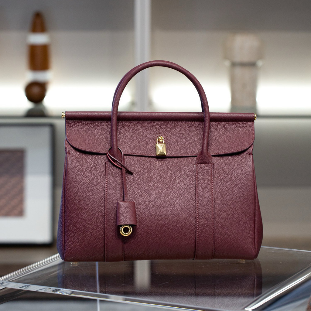 Lp Handbag Loro piana Genuine Leather Kelly Bag Fashion & All-Match ...