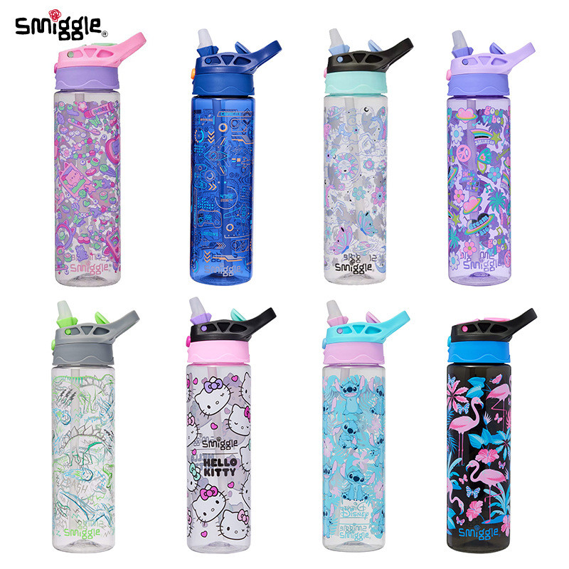 Australia smiggle Water Cup Children Students Cute Portable Transparent ...