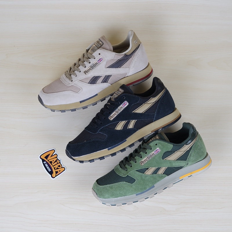 (NRA) Reebok Classic Leather Utility-men's sneakers | Shopee Malaysia