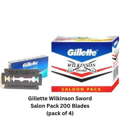 Gillette Wilkinson Sword Blades (4 boxes =200 Blades) | Shopee Malaysia