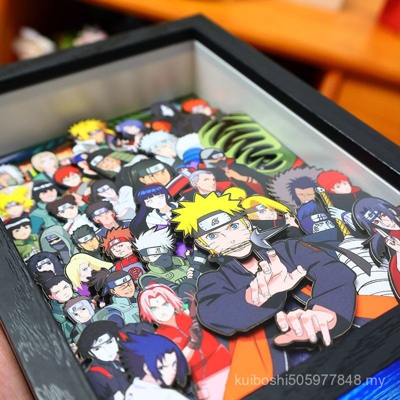 Decorative Paintings Naruto Family Portrait 3D Three-Dimensional ...