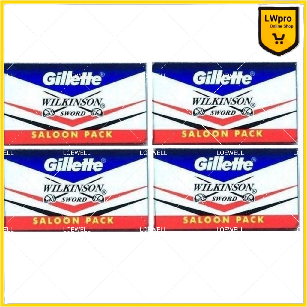Gillette Wilkinson Sword Blades (4 boxes =200 Blades) | Shopee Malaysia