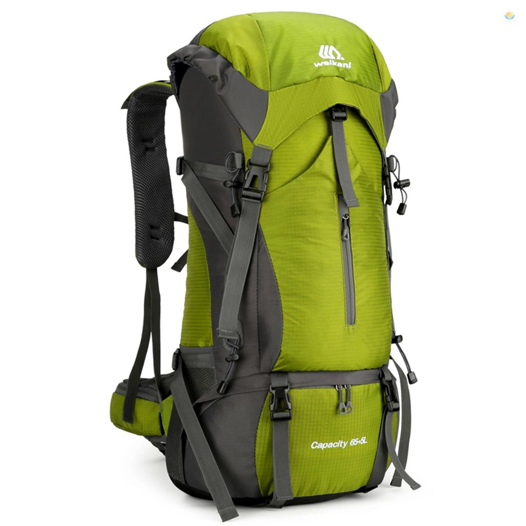 Hiking Backpack 70L Extra Large Backpack for 3-5 Days Water-resistant ...