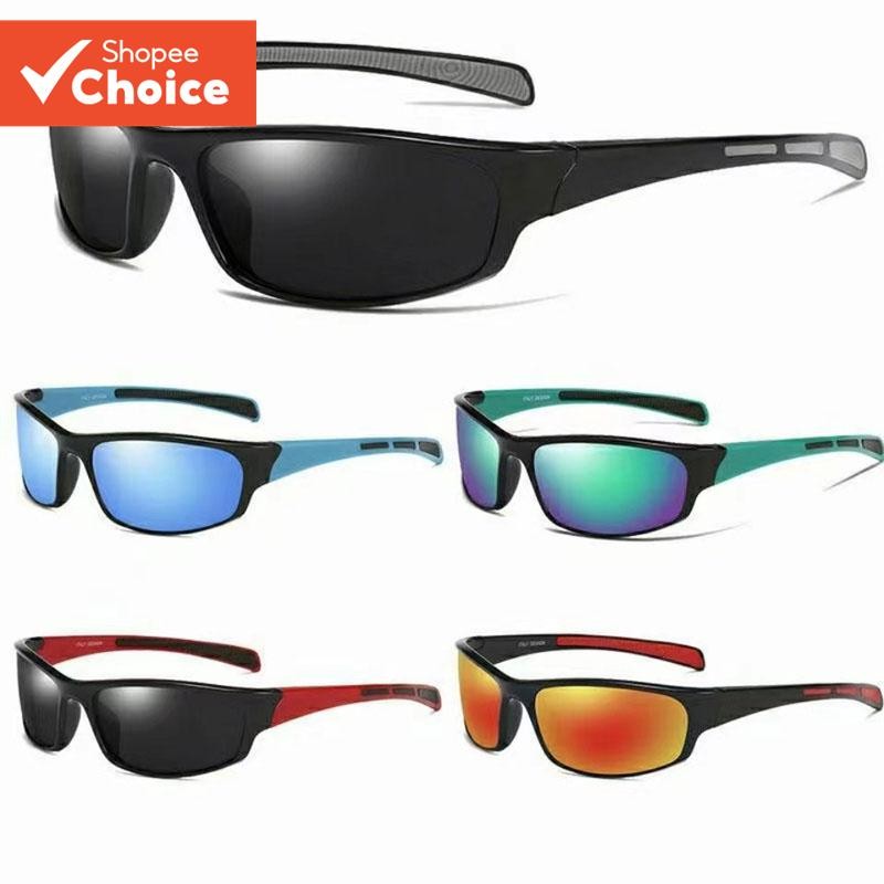 Outdoor Sports Sunglasses Cycling Color Lens UV Protection Fashion ...