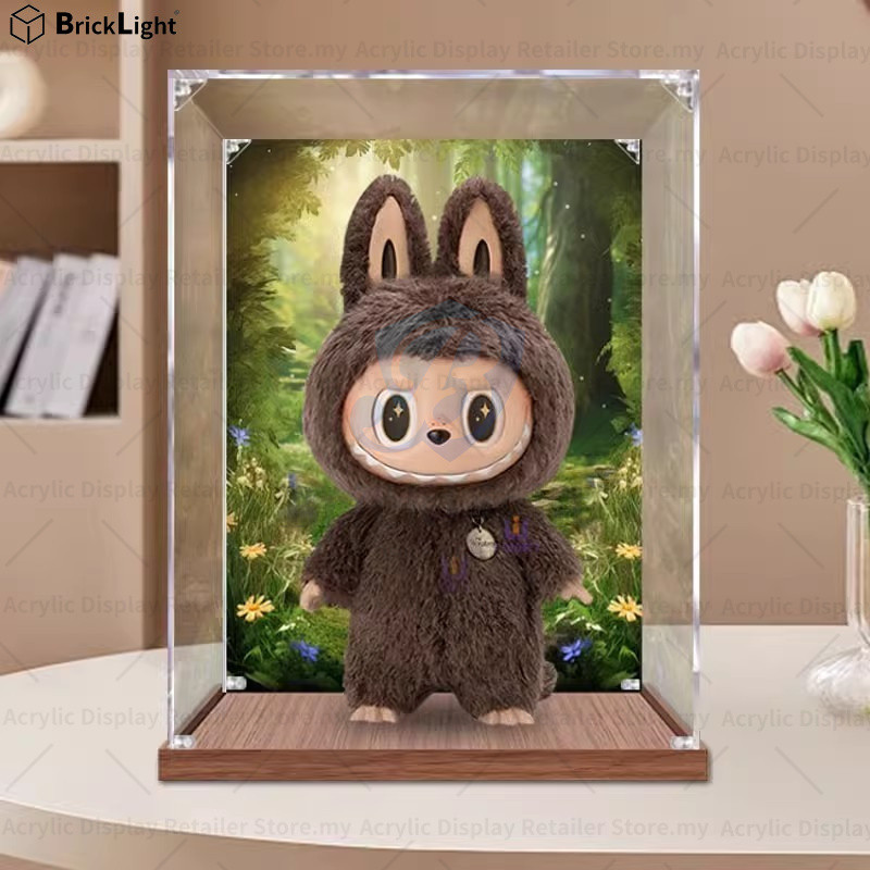 ️Popmart ZIMOMO Acrylic display box is suitable for collectible ...