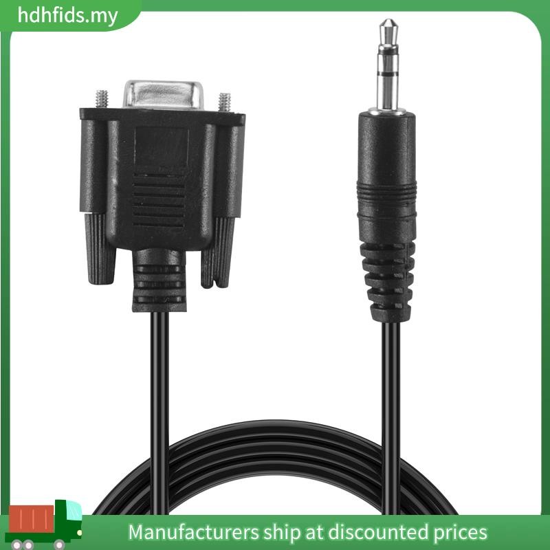 DB9 9 Pin VGA female cable ,DB 9 Female to TRS 3.5mm (1/8in) TRS Stereo ...