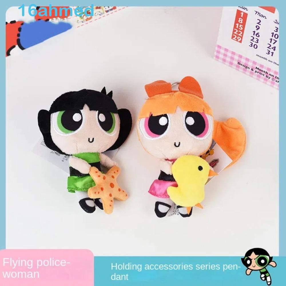 AHMED Powerpuff Girls Plush Dolls, Anime The Powerpuff Girls Powerpuff ...