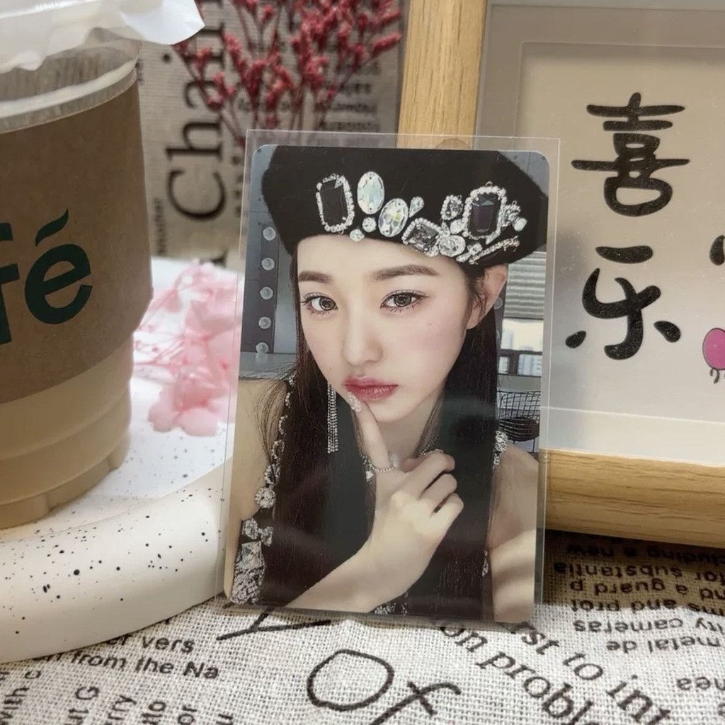 Ive Fu Beret Yuan Aihe wm3 Yuan Zhang Yuanying Photocard Korean ...