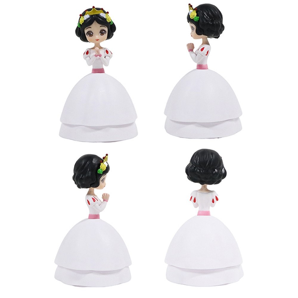 Wedding Mermaid Long Hair Cinderella Belle Snow White Twisted Capsule ...