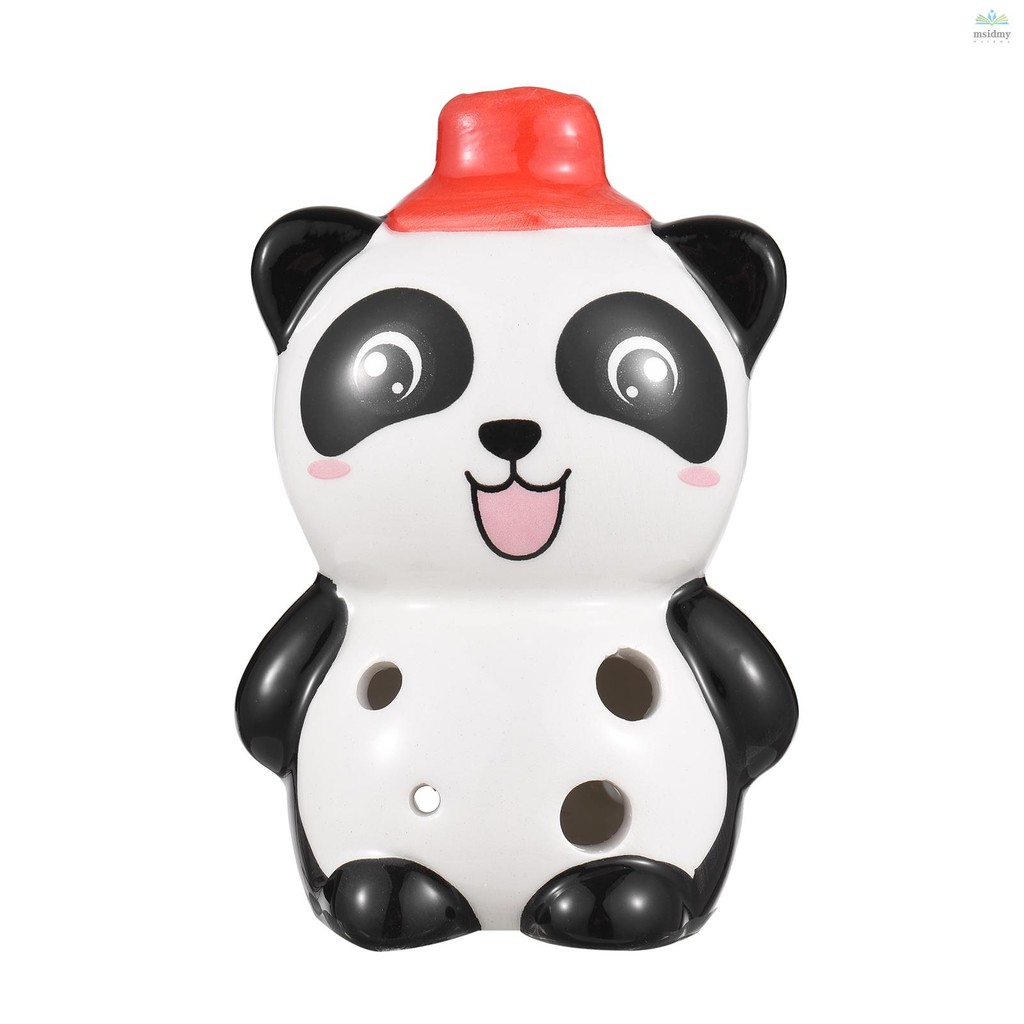 6 Holes Ceramic Ocarina Cute Animal Style Musical Instrument with ...