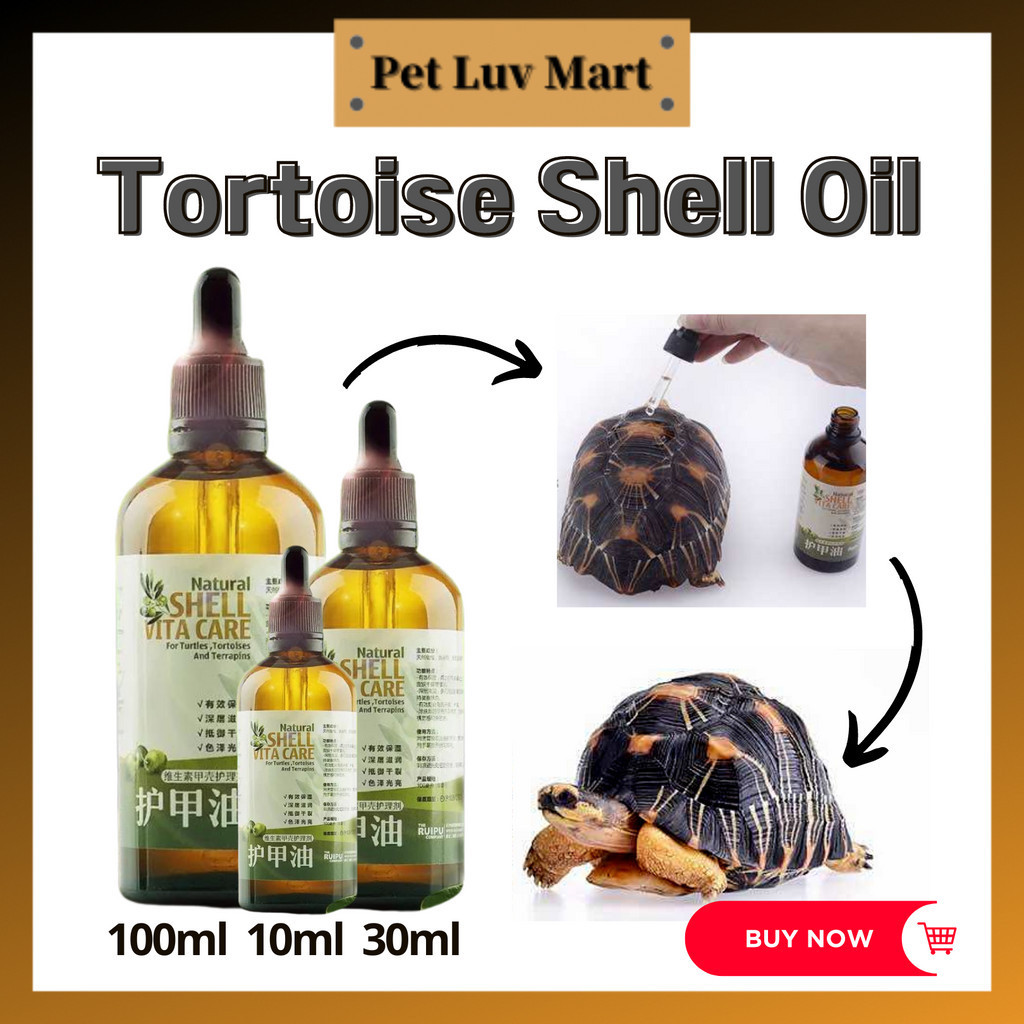 PETLUV Tortoise Shell Oil Avoid Tortoise From Pyramid Turtle Moisturise ...