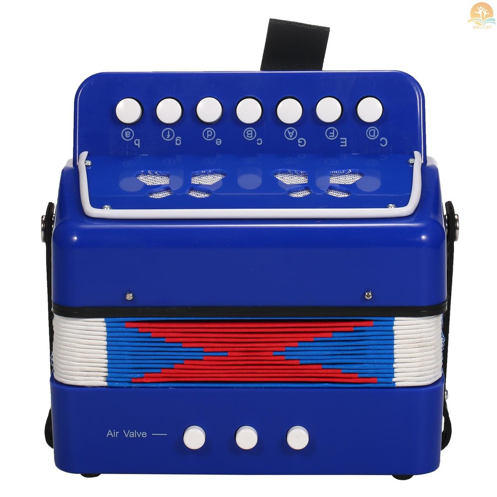 Fast Ship Accordion Instrument 7 Keys 2 Bass Small Accordion ...