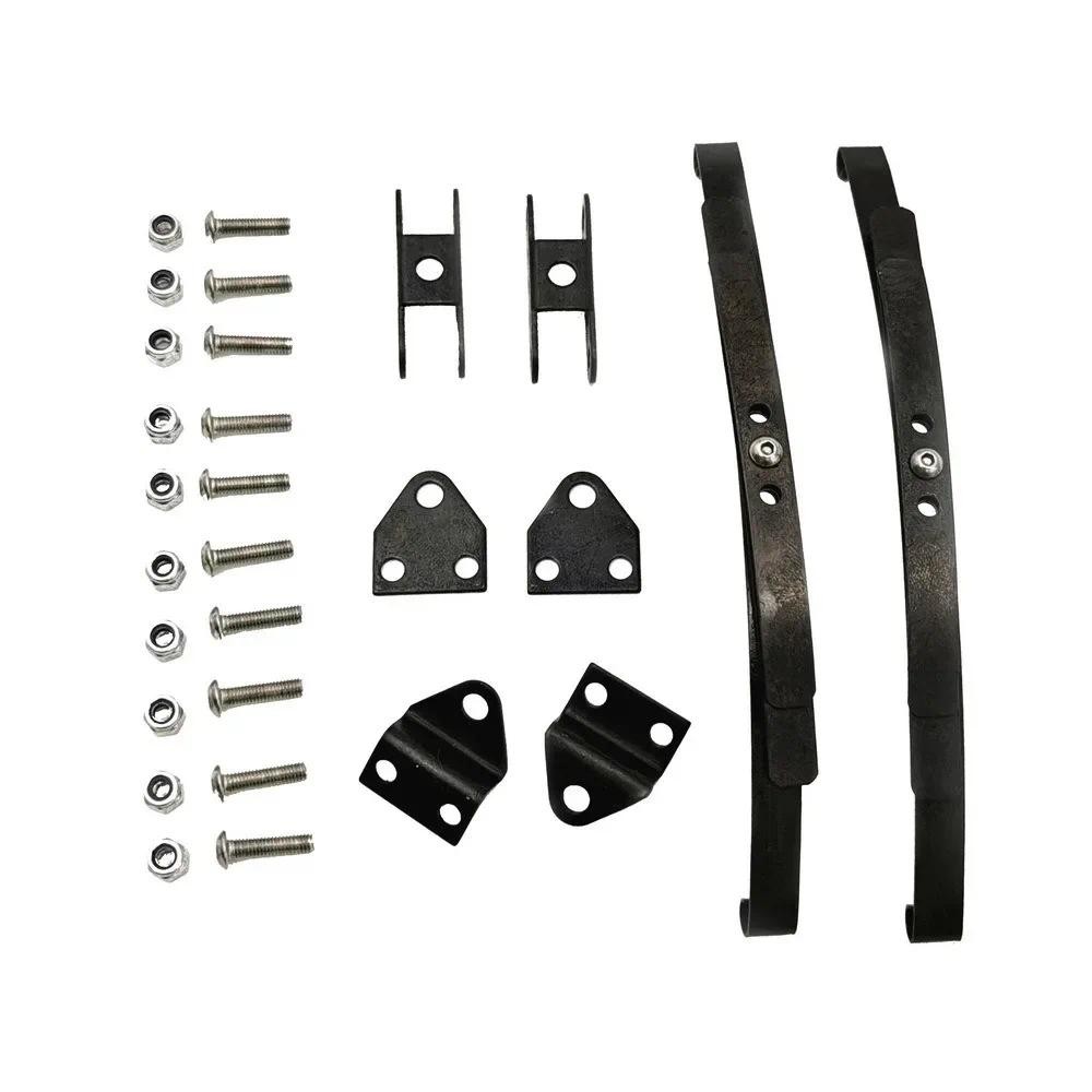 1Set Steel Leaf Spring Suspension Set for 1/10 RC Crawler Car Upgrade ...