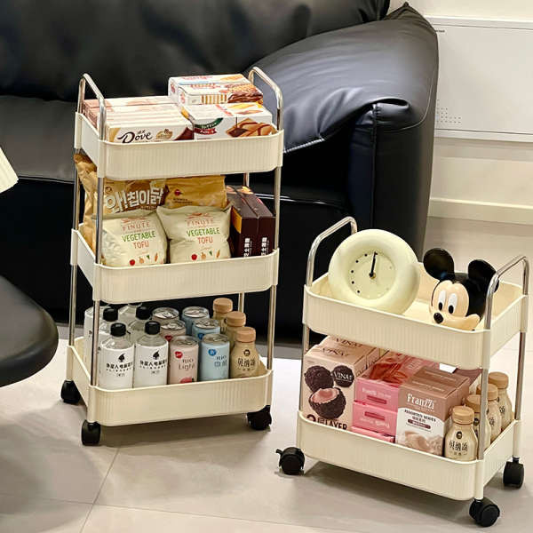 架子置物架 kids book shelf Rak buku, rak, lantai, troli bergerak, bilik ...