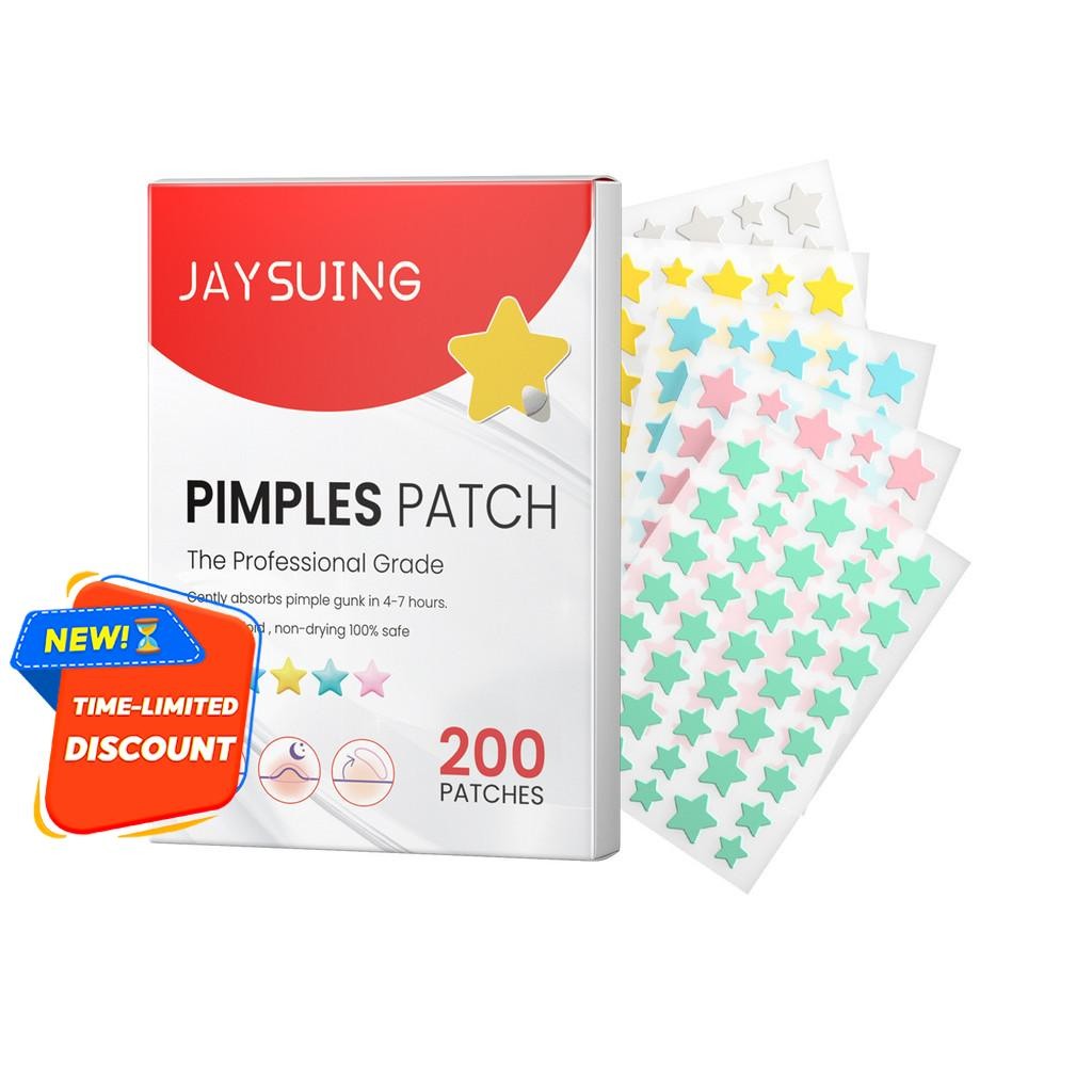 200 Pcs Acne Patches, Star Style, Five Colors And Sizes To Choose From ...