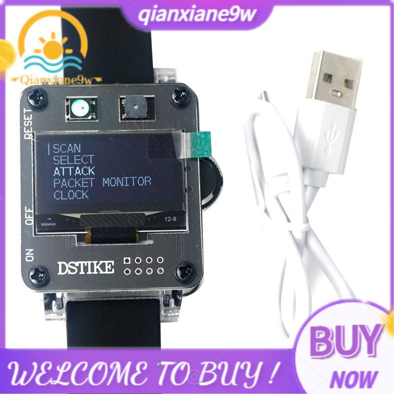 1Set DEAUTHER WATCH SE Programming Watch Nodemcu ESP8266 Programmable Development Board Black ...