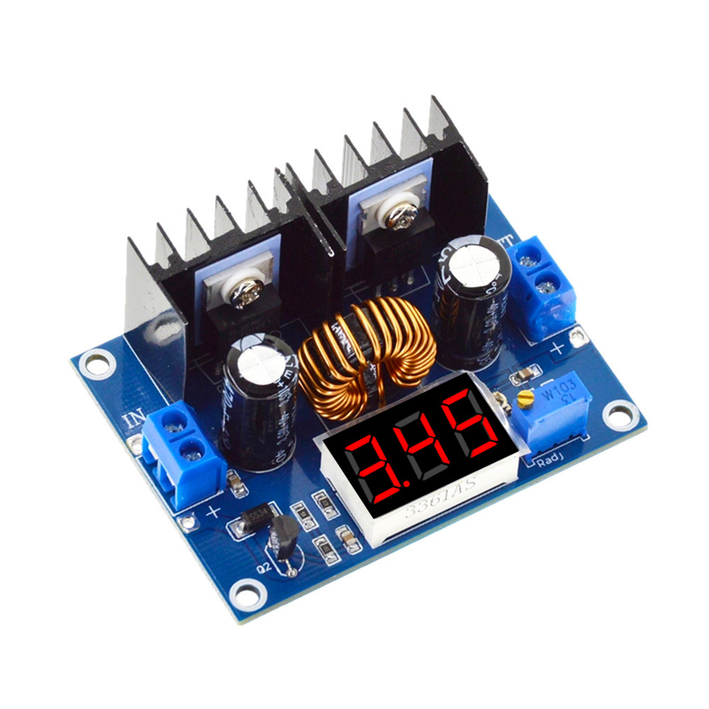 DC-DC step-down conversion module XL4016 DC 8A step-down module digital ...