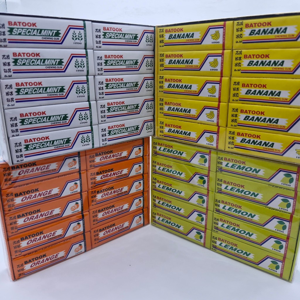 Batook Chewing Gum packet (5 Stick finger x 20) (gula-gula getah ...