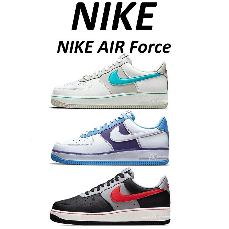 NK NBA x NK Air Force 1 rendah "Fiesta" karnival NBA 75th ulang tahun ...
