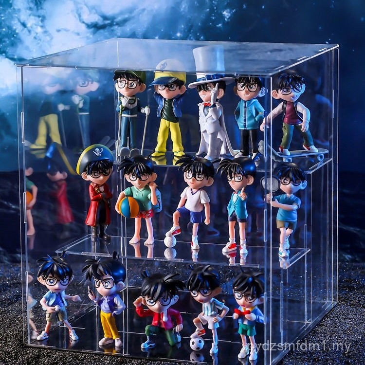 Detective Conan Figure Kudo Shinichi Kaito Kidd Haihara Ai Doll Model ...