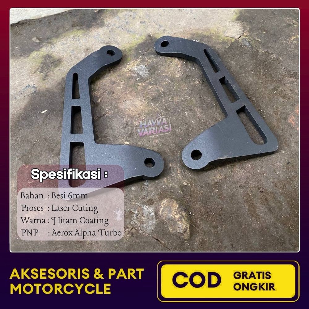 Aerox Alpha Turbo 2025 Stirrup Bracket Aerox Alpha Turbo Rear Bracket ...