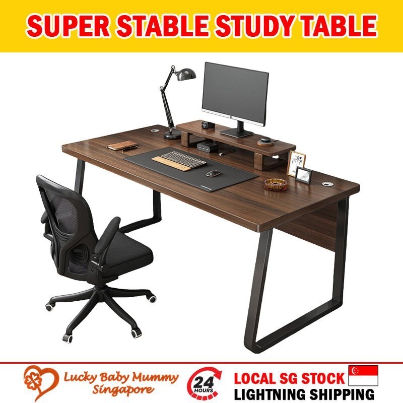 A363C Computer Table, Minimalist Modern Study Table, Work Desk, Office ...